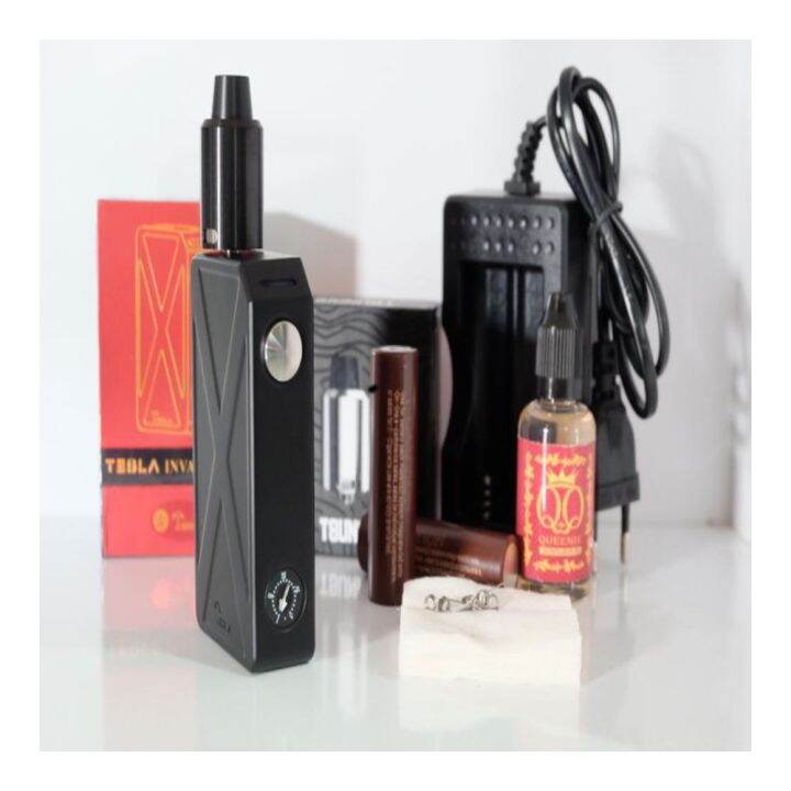 PROMO PAKET NGEBUL LENGKAP!!! Vape Mod Tesla Invader 3 ORIGINAL ...
