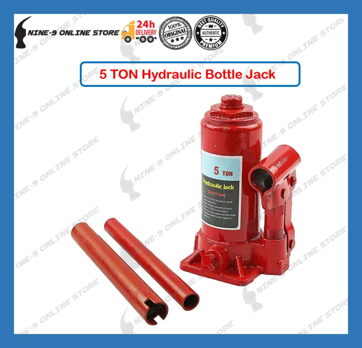5 Ton Hydraulic Bottle Jack | Lazada