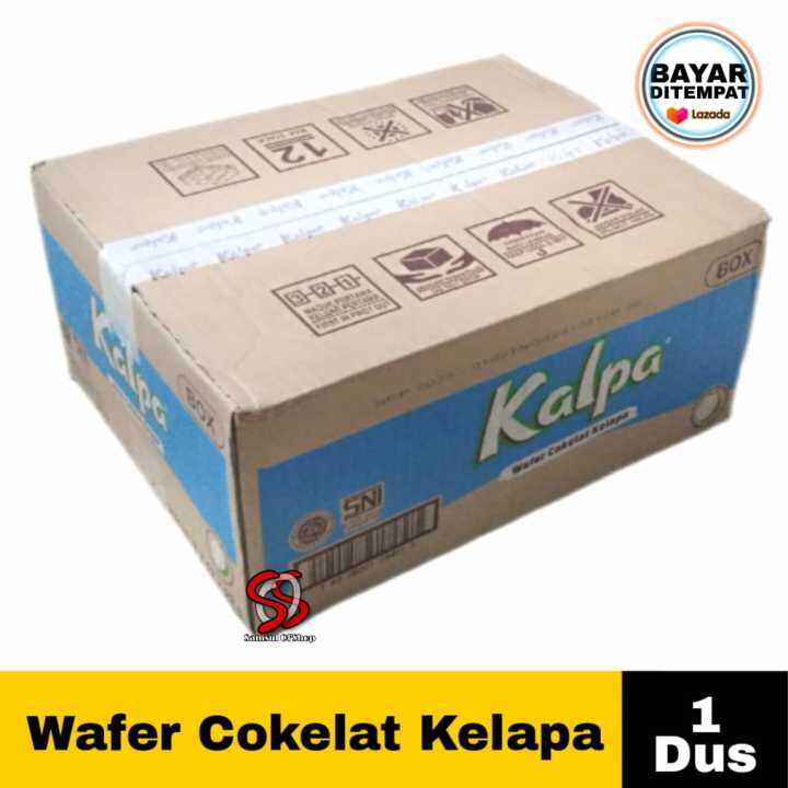 1dus Kalpa Wafer Cokelat Kelapa Isi 8 x 12 x 22g | Lazada Indonesia