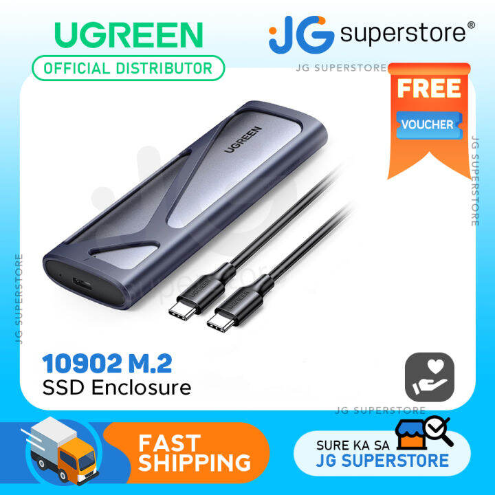 UGREEN NVMe M.2 Solid State Drive SSD Reader Enclosure with 10Gbps Data ...