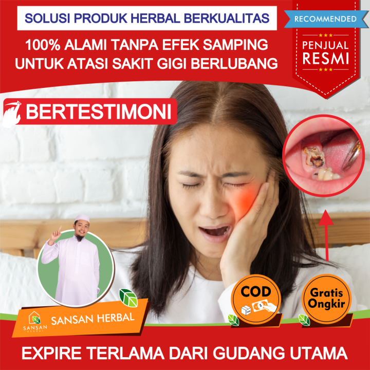 Obat Tetes Sakit Gigi Berlubang, Gusi Bengkak, Gigi Keropos, Infeksi ...