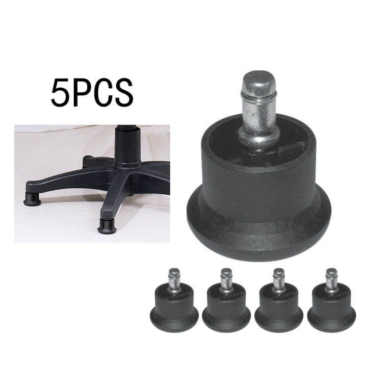 5pcs Office Chair Caster Wheels Heavy Duty & Safe Chair Wheels Stopper ...