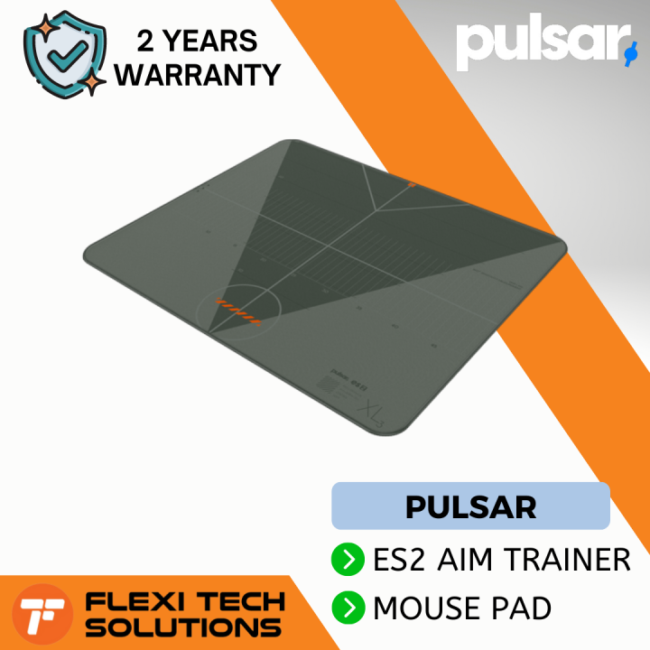 Flexi Tech PULSAR ES2 Mouse Pad XL Aim Trainer Pack - Black | Lazada