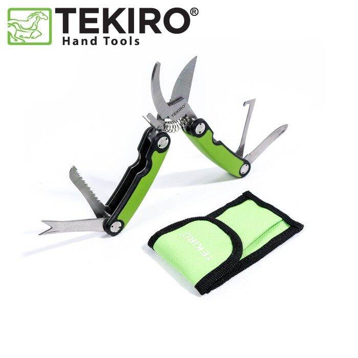 TEKIRO GUNTING LIPAT MULTIFUNGSI 6 IN 1 GUNTING | Lazada Indonesia