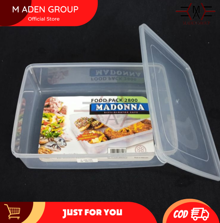 Kotak Makanan ( 2800 ) - Box Donat - Box Serbaguna Kotak - Box Plastik ...