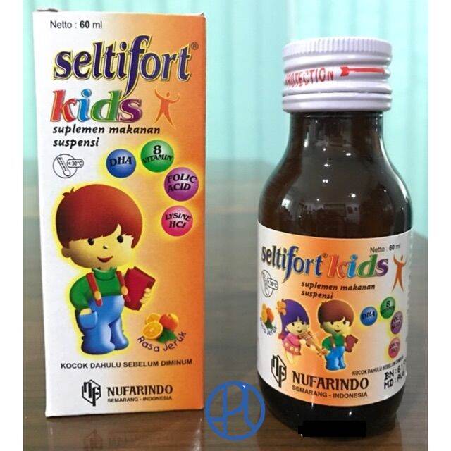SELTIFORT KIDS SYR 60ML JERUK | Lazada Indonesia