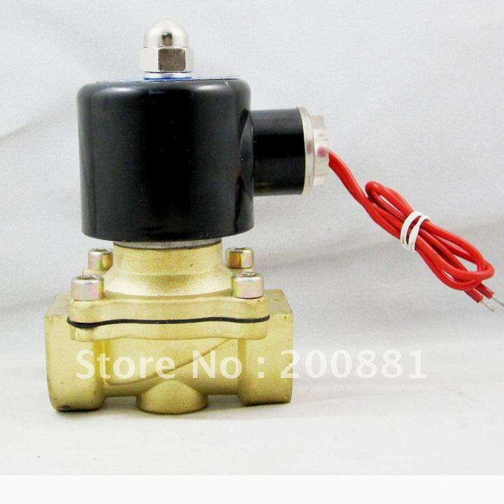 1/2 Dc12v Normally Closed Brass Solenoid Valve Direct Acting 2w160 15 For Water Gas | Lazada PH