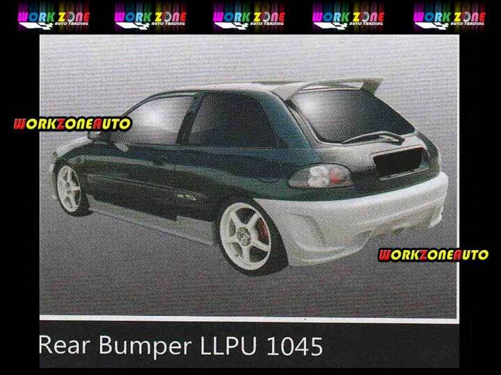 LLPU1045 Proton Satria PU Rear Bumper (Neo R3) Body kit Bodykit | Lazada