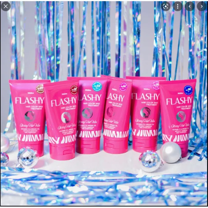 Mistine Flashy Hair Color Wax Treatment 100g แว๊กเปลี่ยนสีผม มิสทีน สี ...