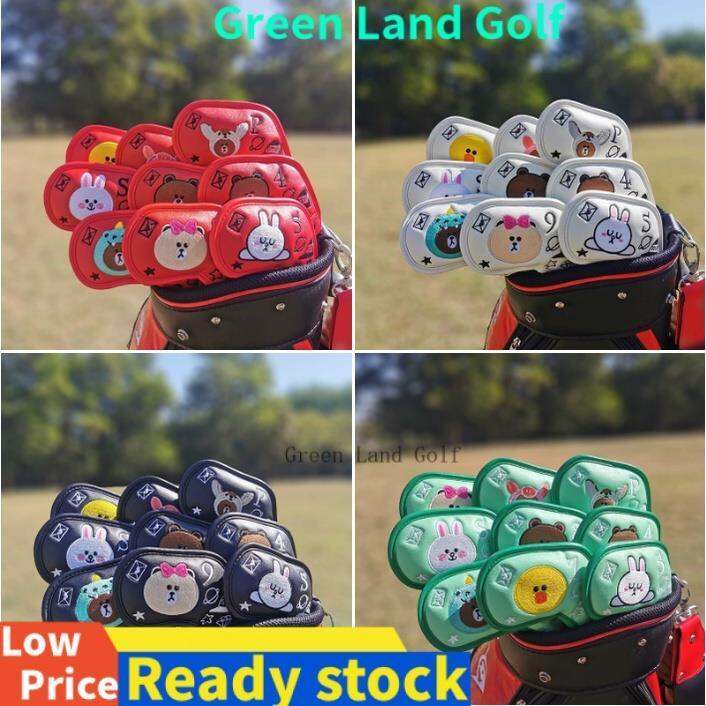 2023 NEW for [9 Pcs/set]Embroidery Cartoon pattern Golf Irons Covers ...