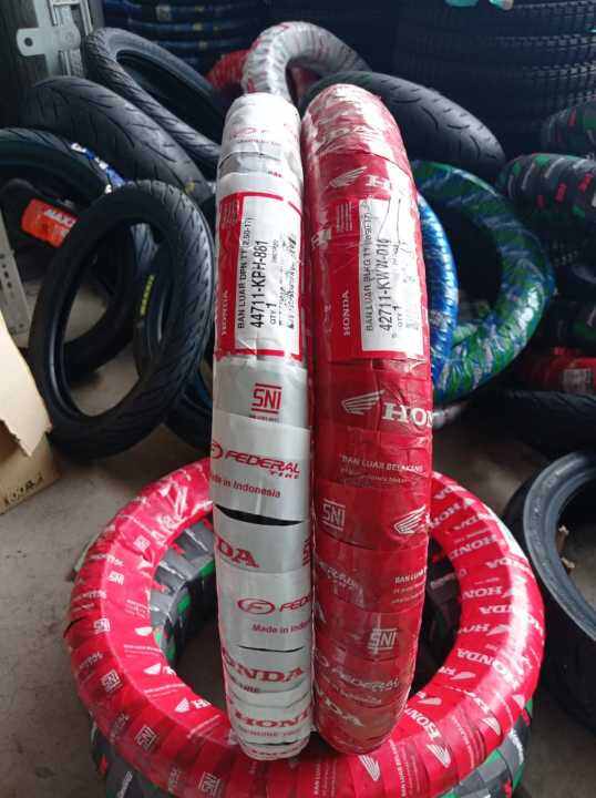 AHM Federal Ban Motor Bebek KTM/KPH/KWW Ring 17 Ukuran 70/90-17 Dan 80/ ...