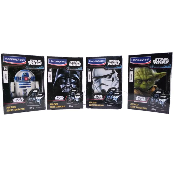 Hansaplast Kids Plaster Star Wars Karakter Limited Edition ( 14 Lembar ...