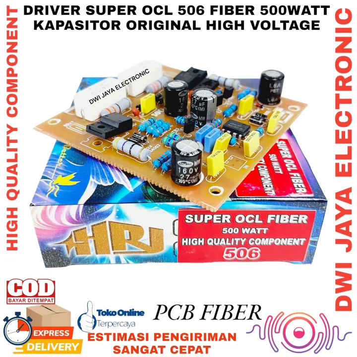 Diver Amplifier Super SOCL 506 Pcb Fiber 500Watt Part Original High ...