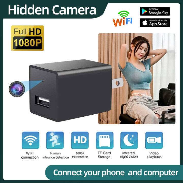 1080P Pinhole Camera Mini Hidden Camera Smart Camera S-py Camera Hidden ...
