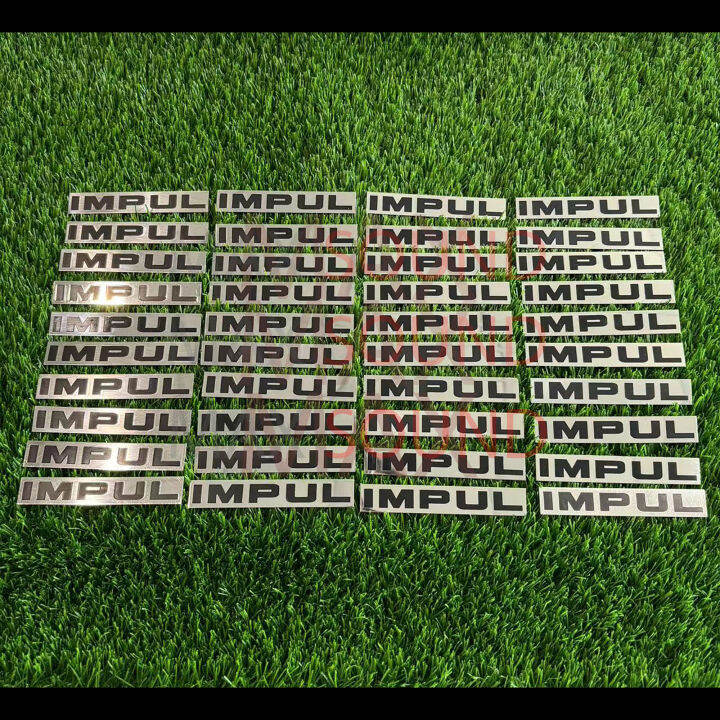 Emblem Logo Impul Big Fit For Grille Spoiler Skirting Nissan Livina Almera Latio Sentra Serena ...