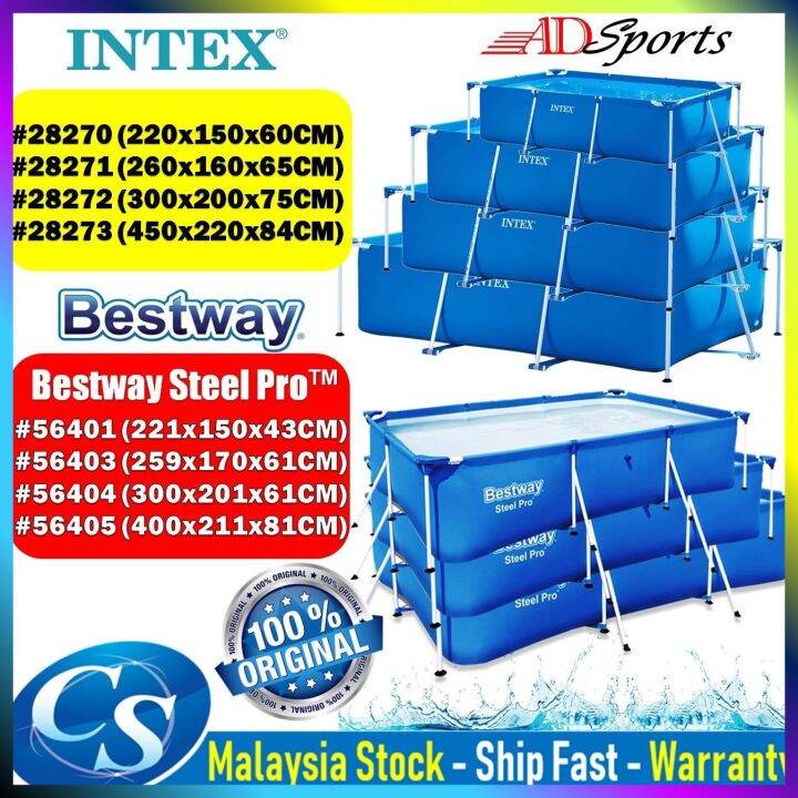 CS Mall : Original INTEX (28270 / 28271/ 28272/ 28273) BESTWAY (56401 ...