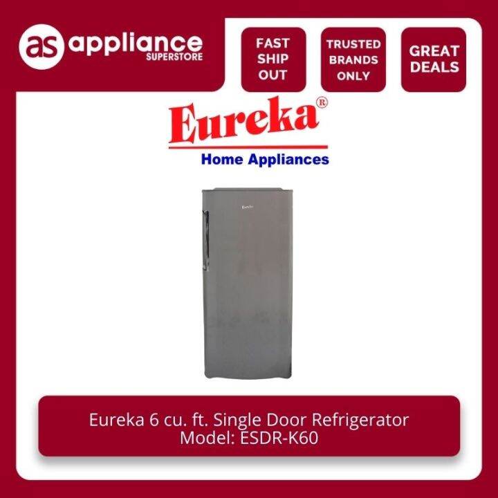 Eureka 6 cu. ft. Single Door Refrigerator ESDR-K60 | Lazada PH