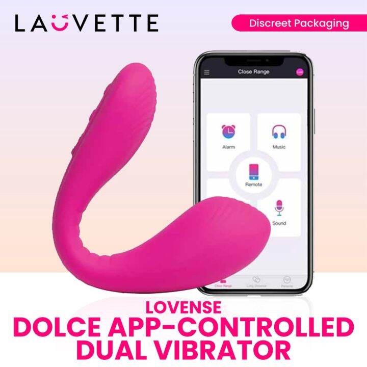 Lovense Dolce App Controlled Dual Vibrator Lazada Ph