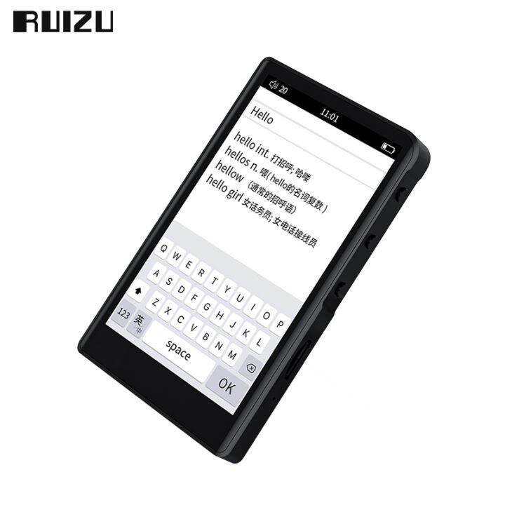Original RUIZU H9 Metal MP4 Player Bluetooth 5.0 Built-in Speaker Full ... Original RUIZU H9 Metal MP4 Player Bluetooth 5.0 Built-in Speaker Full ...