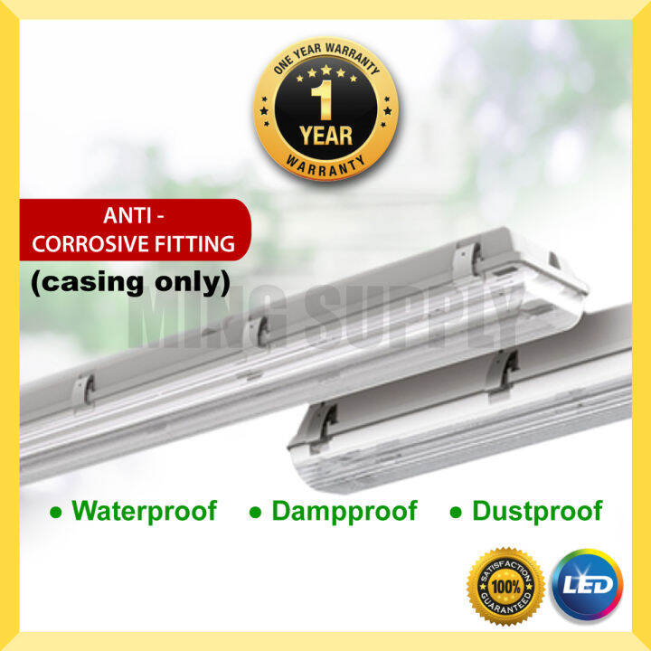 LED T8 Anti Corrosive Fitting/ Weatherproof Box Single/ Double Circuit ...