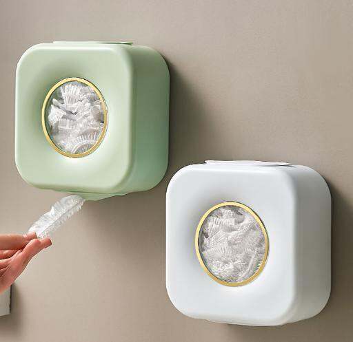 Disposable Plastic Wrapper And Plastic Wrap Dispenser Wall mounted food ...