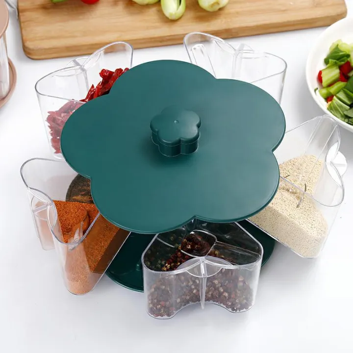 Seasoning Box Set Household Combined Kitchen Utensils Put Salt, Sugar ...