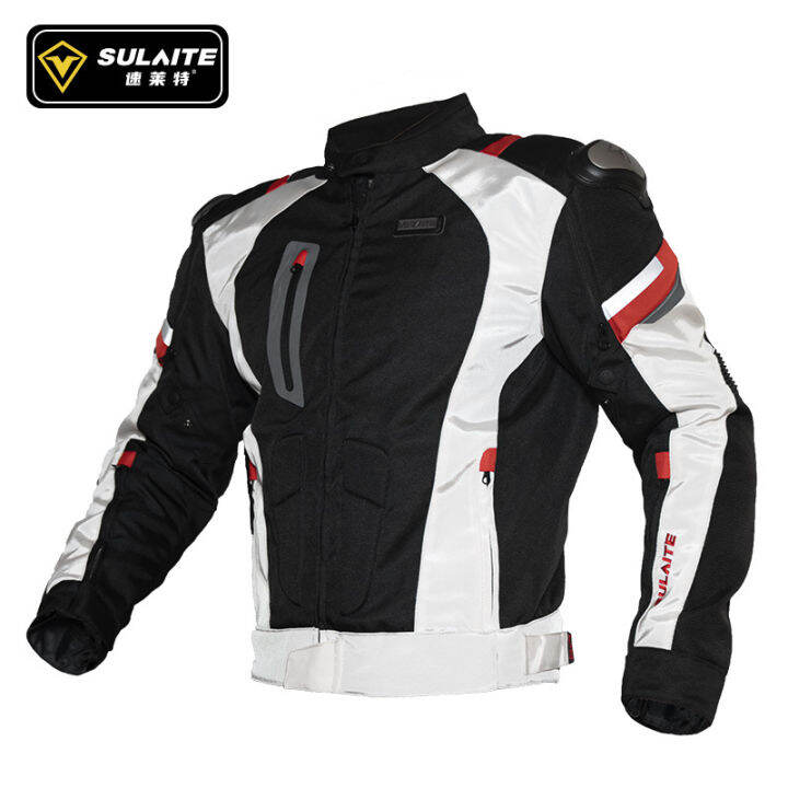 SULAITE Cross-country Motorcycle Rally Rider Jacket Men's Weatherproof ...
