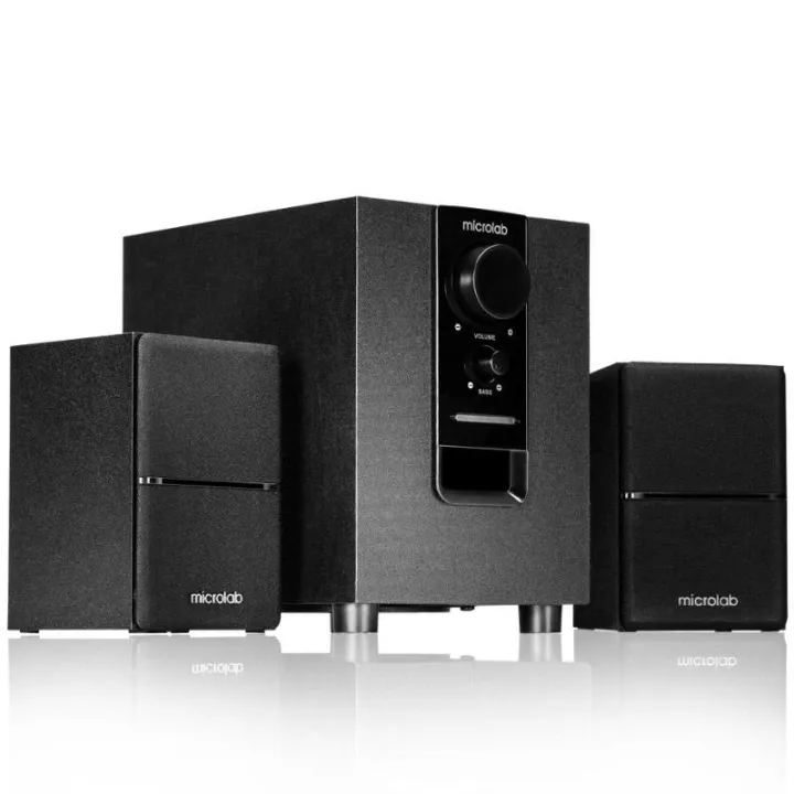 Microlab/ Mai Bo M100BT computer audio desktop multimedia subwoofer ...