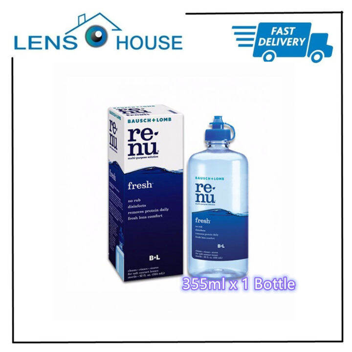 Renu Fresh 355ml Bausch & Lomb Solution Multi-purpose solution | Lazada