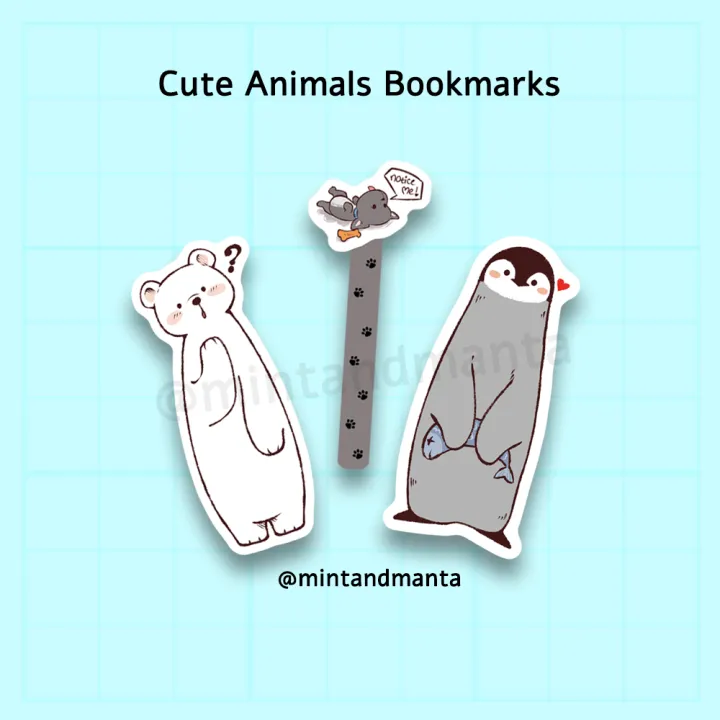 Cute Animals Bookmarks | Bookmark | Lazada PH