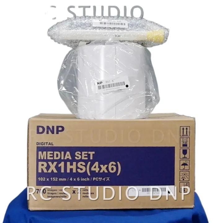 DNP dnp 1roll 4R RX1 RX1s RX1HS Fotolusio Media Set 700 prints consumable | Lazada PH
