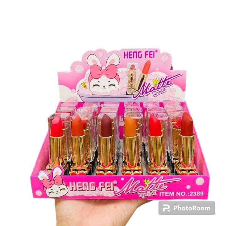 ลิปสติกมาใหม่ น่ารักๆ heng fei no 2389 (บันนี่บัน) | Lazada.co.th