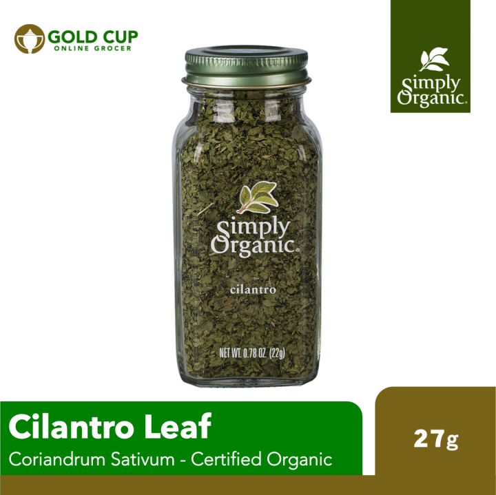 Simply Organic Cilantro 27g | Lazada PH