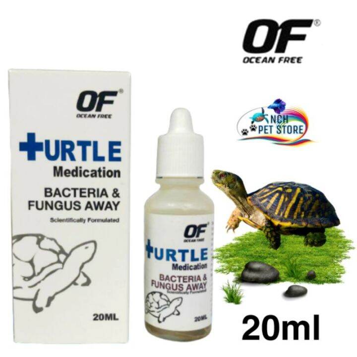OF Turtle Medication bacteria& Fungus Away20ml | Lazada