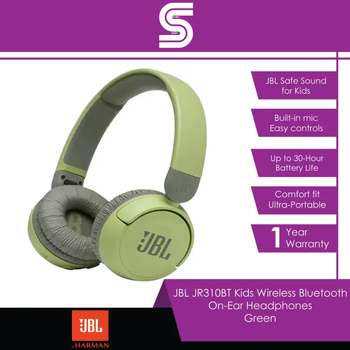 [มีสต็อก] JBL JR310ชุดหูฟังแบบมีสายสำหรับเด็กหูฟังสำหรับเล่นเพลง85dB ...