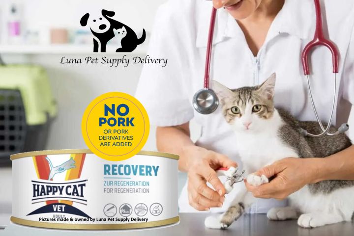 Happy Cat Vet RECOVERY Wet 100 Gr No Pork Khusus Kucing Protein Tinggi ...