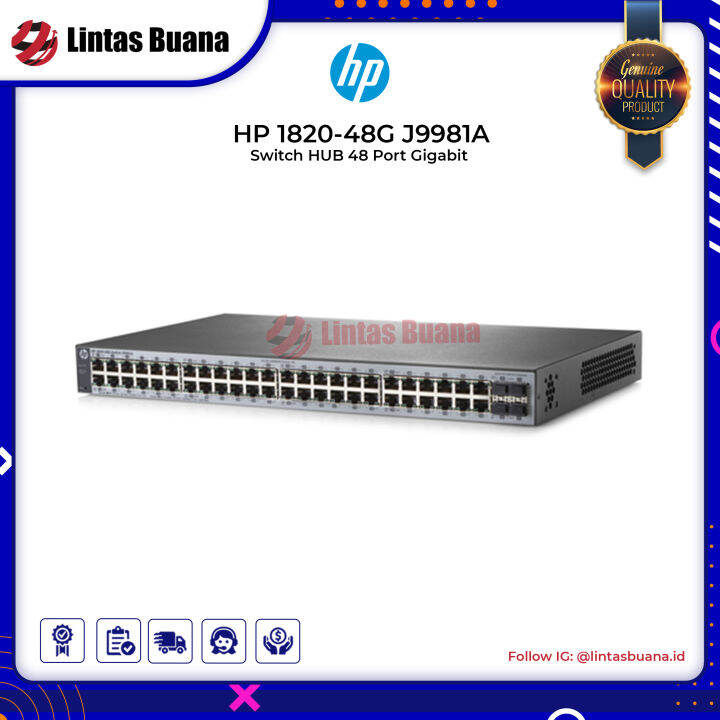 Switch HUB 48 Port Gigabit HP 1820-48G J9981A | Lazada Indonesia