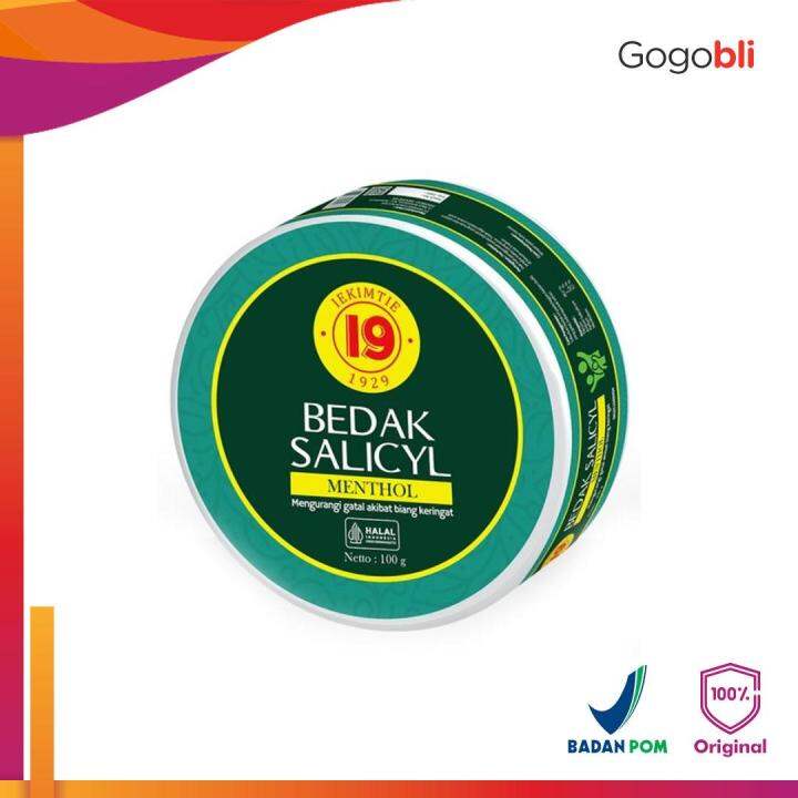 19 Bedak Salicyl Menthol Pot 100gr | Lazada Indonesia