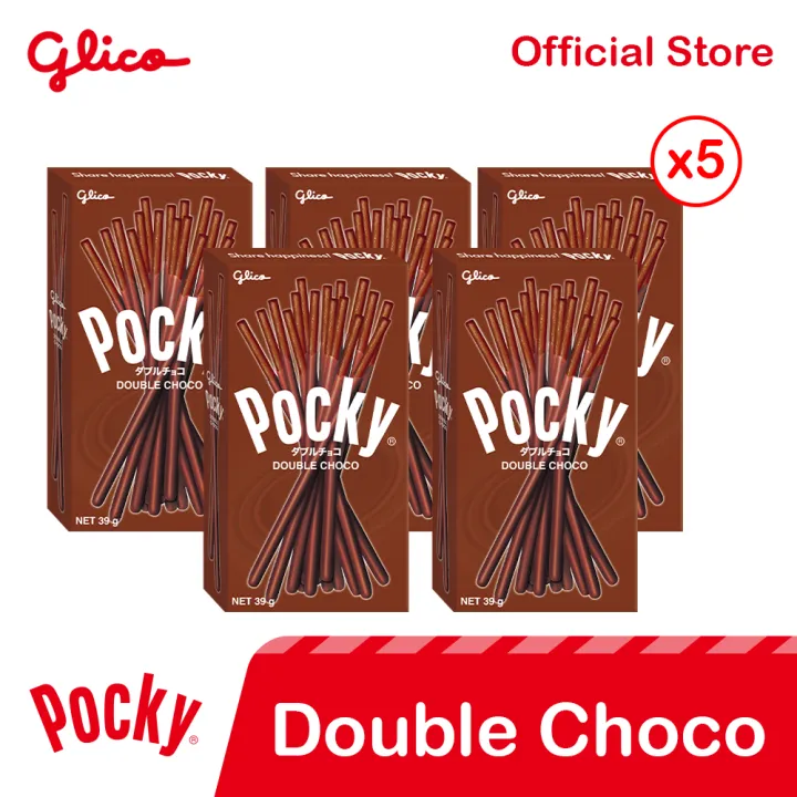 Pocky Double Choco Biscuit Sticks 39g 5s | Lazada PH
