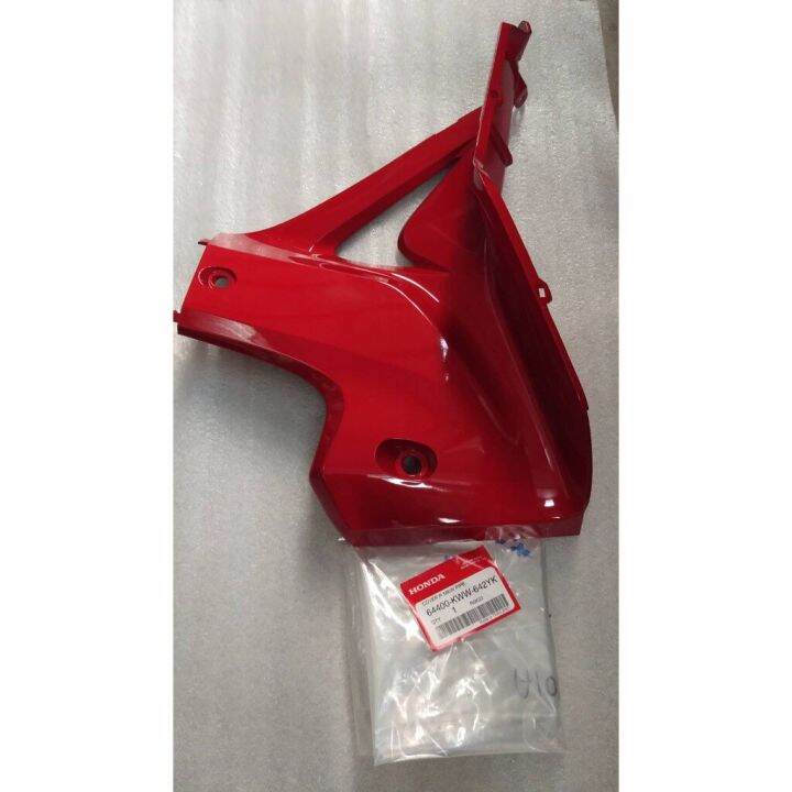 ฝาครอบข้างตัวถังด้านขวา รถสีดำ-แดง, รถสีแดง-ดำ สำหรับรุ่น WAVE110i ...