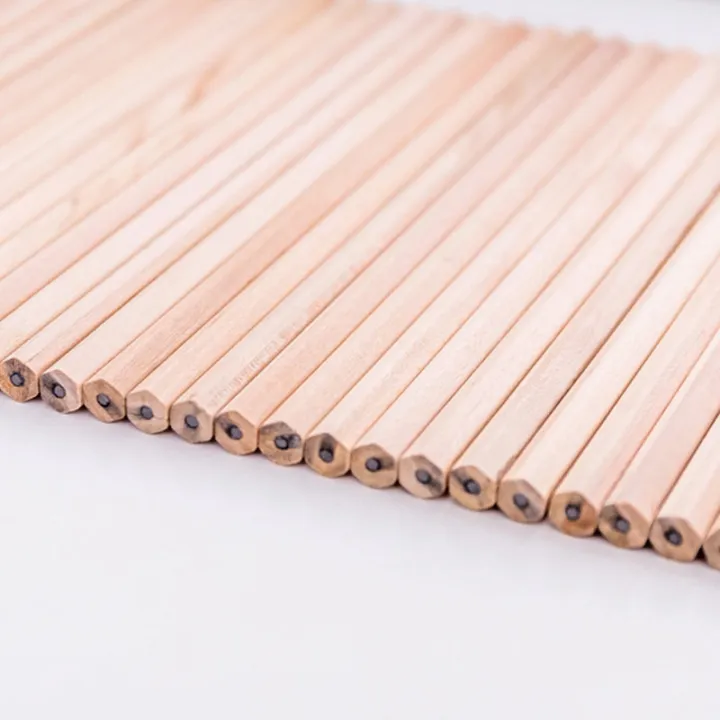HB2B Wooden Sketching Pencils office&school writing, hexagon triangle ...