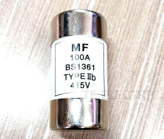 BS 1361 100A 415V ROUND TYPE CERAMIC FUSE 13mm X 61mm CUT OUT FUSE | Lazada