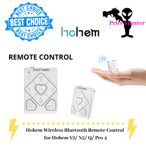 Hohem Wireless Bluetooth Remote Control (HRT-03) | Lazada Hohem Wireless Bluetooth Remote Control (HRT-03) | Lazada