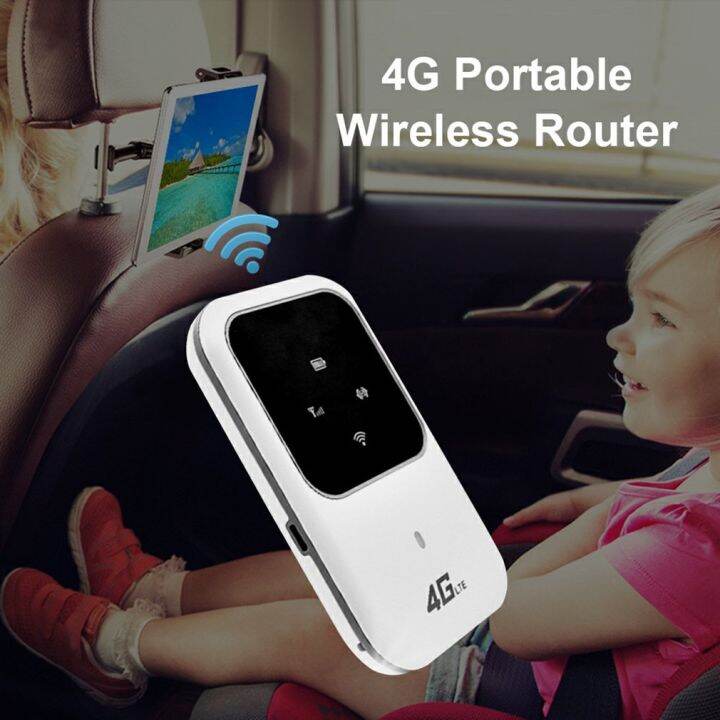 4G Wireless Router Mobile Portable Wi-Fi Car Sharing Device With Sim ...