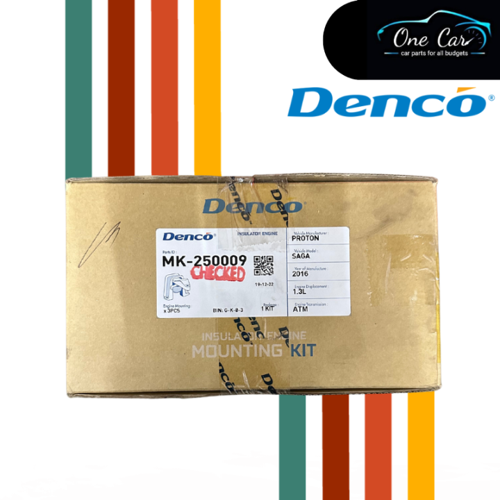Engine Mounting Proton Saga VVT 2016'' CVT (SET) (DENCO) | Lazada