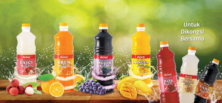 JALEN KORDIAL Anggur / Barli / Laici / Mangga / Sarsi / Sirap Ros (1L ...