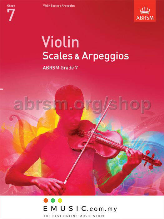 ABRSM Violin Scale & Arpeggios Exam Book Grade 7 | Lazada