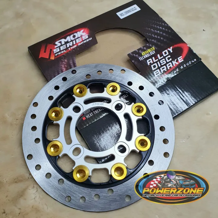 ALLOY DISC BRAKE for MIO SPORTY 4 HOLES 190MM GOLD | Lazada PH