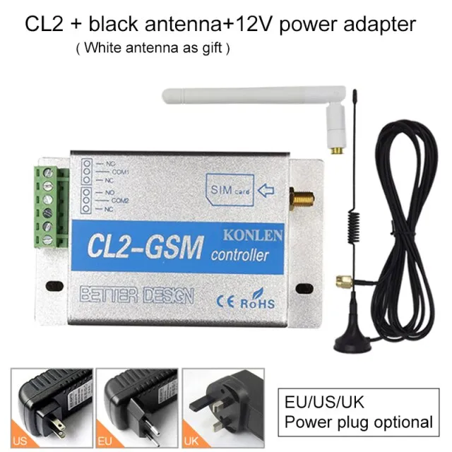 CL1 CL4 GSM Relay Controller SMS Call Remote Control Power Switch Home ...