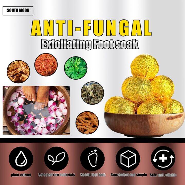 Newly Exfoliating Foot Soak Anti-Fungal Treatment Renew Fungi Damaged ...